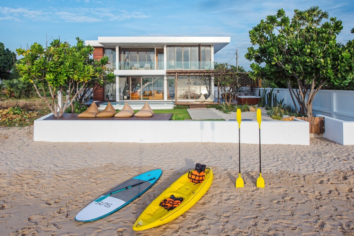 Sunray Beachfront Cha Am Pool Villa - MITI Hua Hin